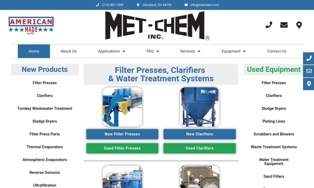 Met-Chem Inc. | Filtering Systems