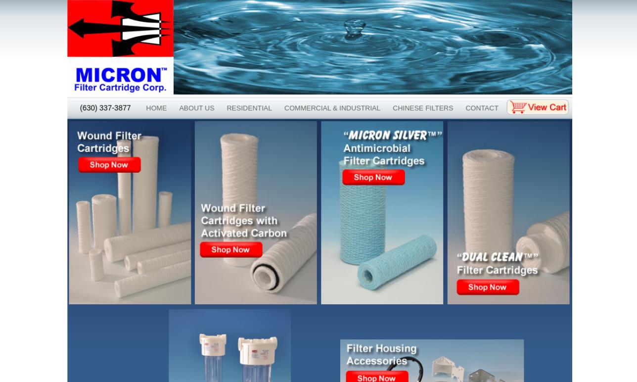 MICRON Filter Cartridge Corp. | Filtering Systems